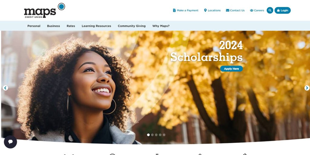 Maps Credit Union in the Mid-Willamette Valley of Oregon