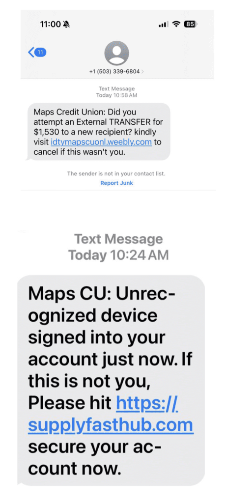 Scam Alerts - Maps Credit Union